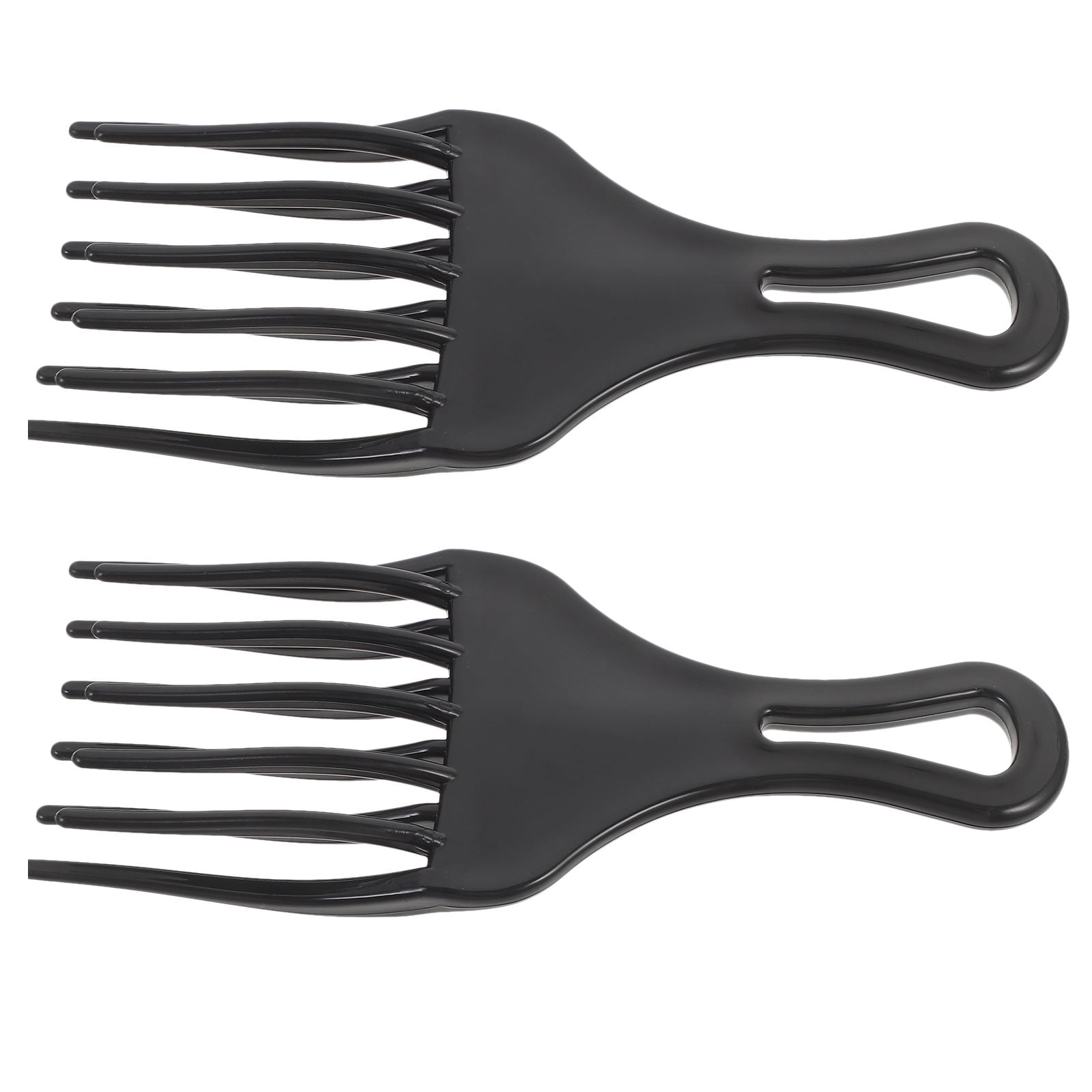 IFANLANDOR Wide Tooth Comb Set 2Pack for Men with Black Color and ...