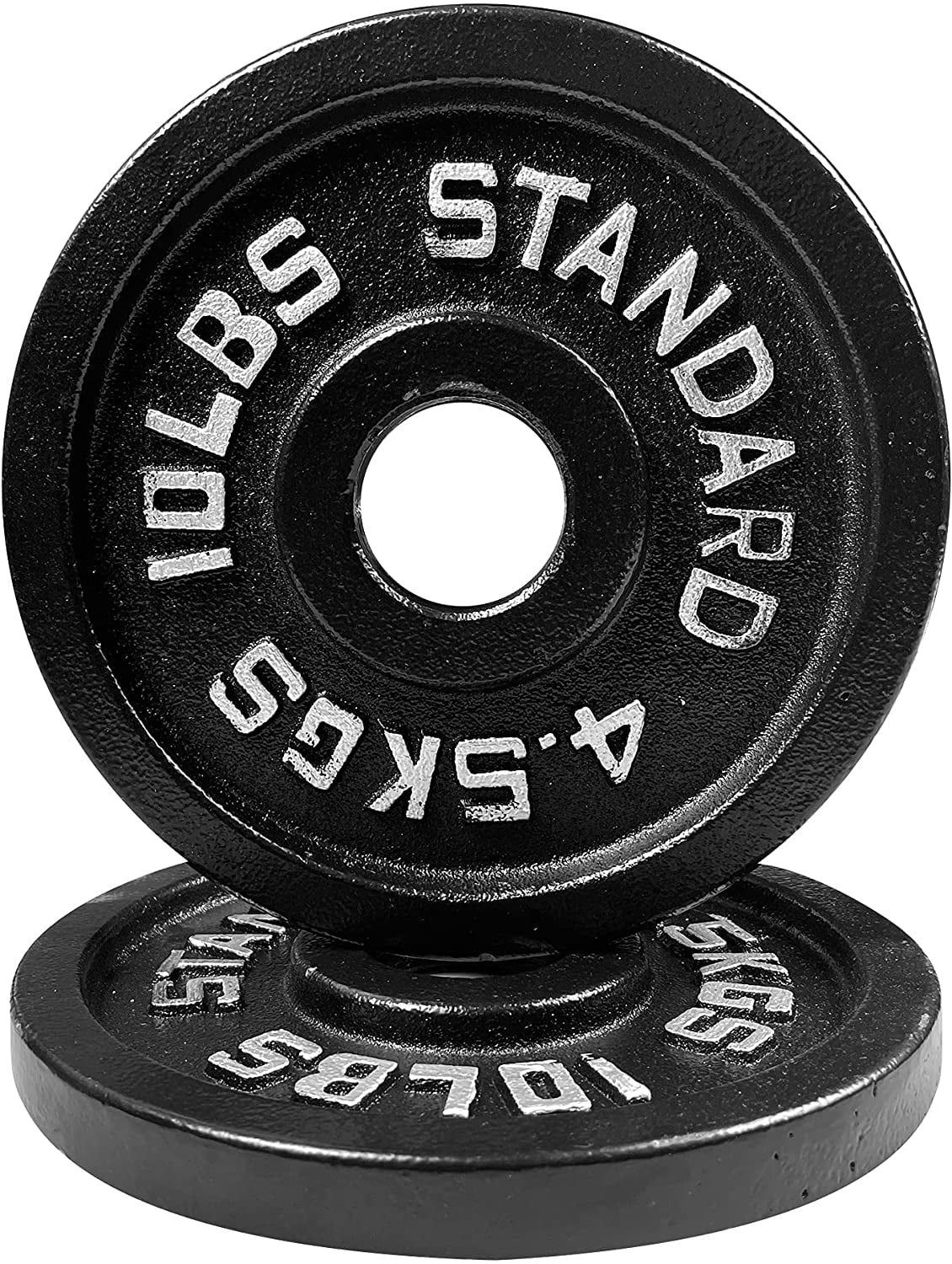 IFAST Olympic Barbell Weight Plates 2 Inch Hole Solid Cast Iron Barbell ...