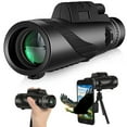 IFCOW 80x100 Monocular Telescope, Monocular Telescope with Phone Holder ... IFCOW 80x100 Monocular Telescope, Monocular Telescope with Phone Holder ...