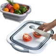 IFCOW Collapsible Cutting Board Kitchen Chopping Board 3 in 1 ...