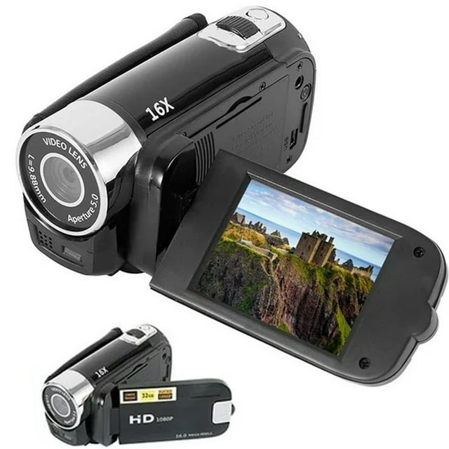 IFCOW Full HD 1080P 16x Zoom Digital Video Camera Camcorder Camera ...