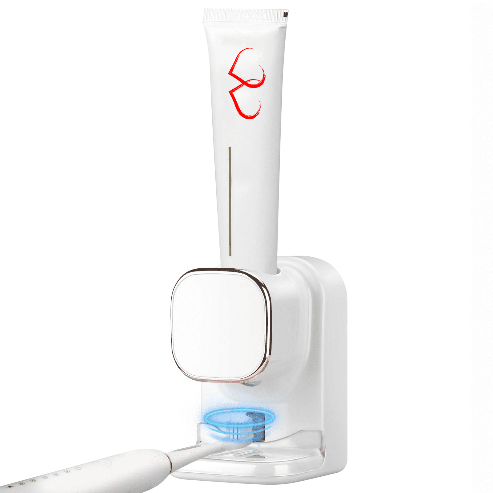 IFCOW Toothpaste Dispenser,Wall Mounted Automatic Toothpaste Dispenser ...