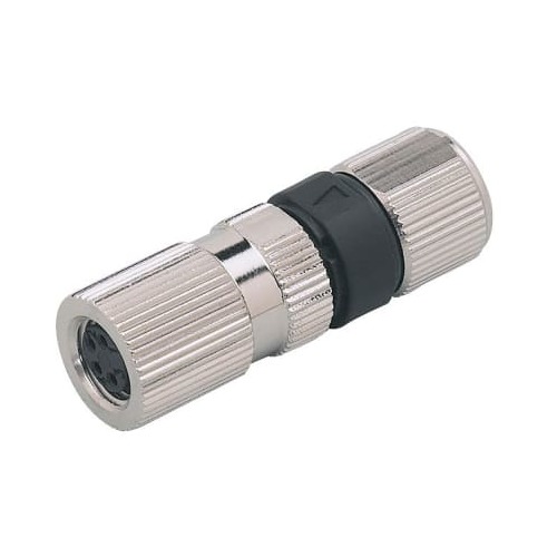 IFM EFECTOR E11553, Connector, Str 4 pos M8 female, IDC attachable, 3 ...