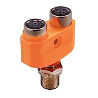 IFM EFECTOR EBC113, Splitter Connector, 4-pin M12 male to 2x3-pin M12 ...