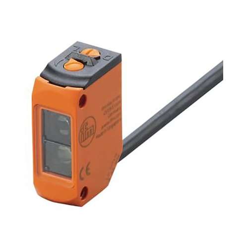 IFM EFECTOR O6E200, Photoelectric sensor, thru-beam receiver, 0-10m range, 3wire DC PNP, cabled ...