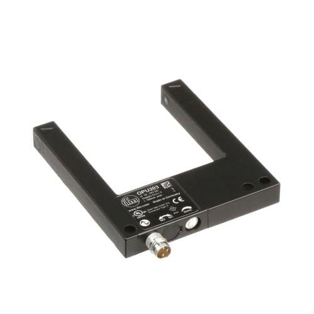 IFM EFECTOR OPU203, Sensor, Photoelectric, Fork, Sensing d: 0.3mm, 10 ...