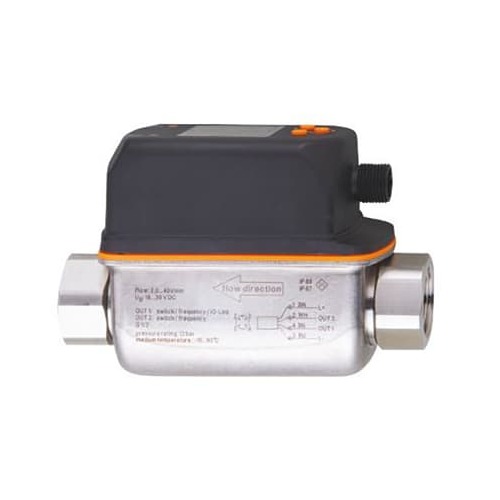 IFM EFECTOR SV5610, Vortex flow meter, Water, Op V: 18-30 VDC, PNP/NPN ...