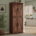 IFMUST 72" Pantry Cabinet Kitchen Food Storage Cabinet Kitchen Larder ...