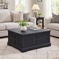 IFMust 36" Farmhouse Lift-Top Coffee Table with Dual Hydraulic Lift ...