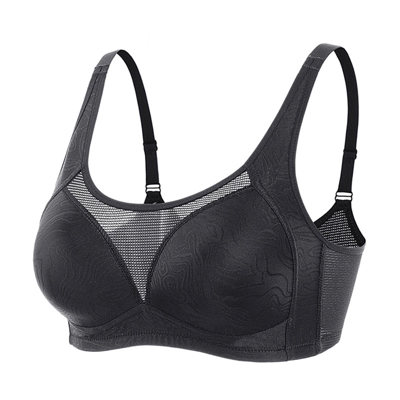 IFNND Womens Plus Size Bra Thin Plunge Full Coverage Bra Perspective ...