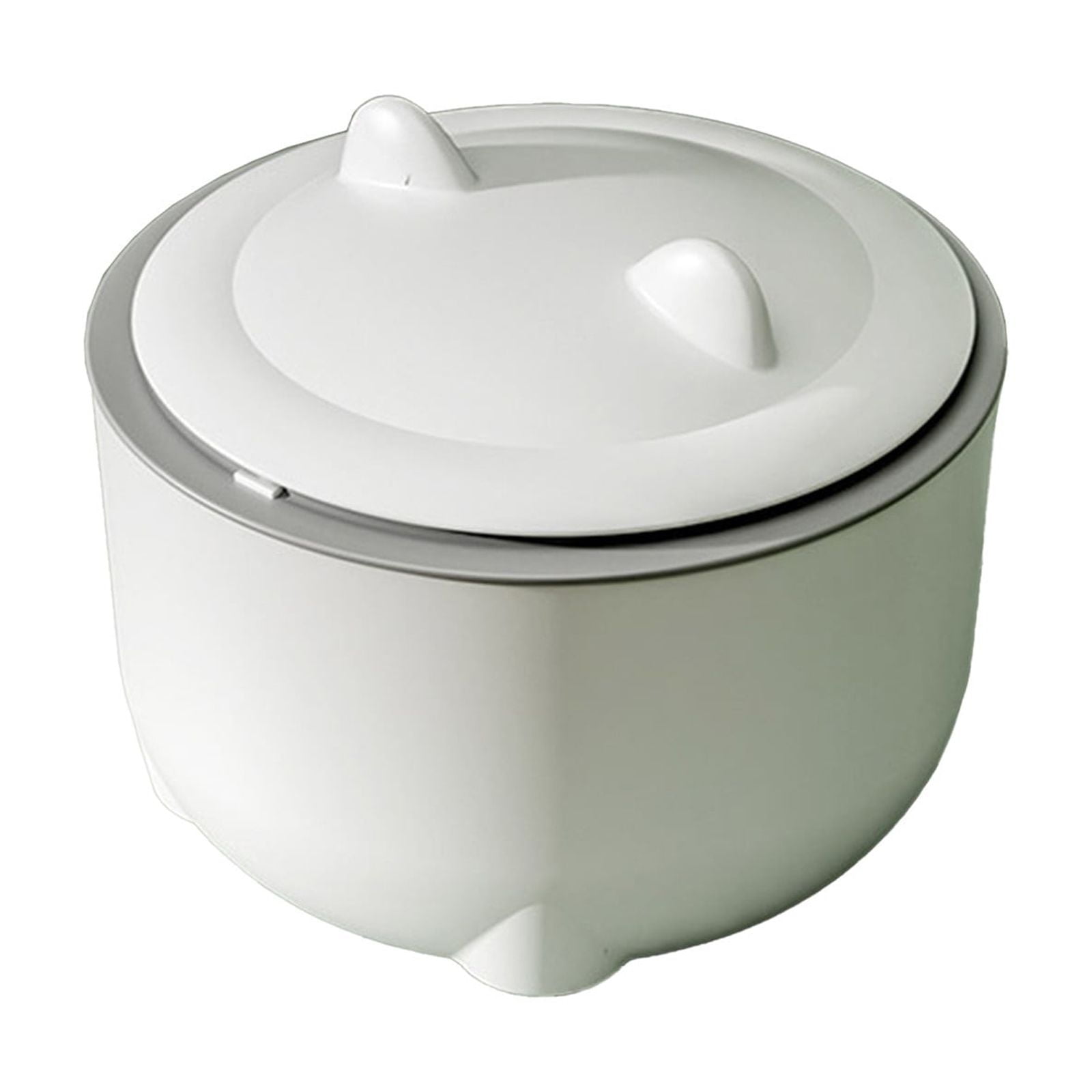 IFNWSV 5L Household with Lid Mini Rubbish Bin Bathroom Countertop Waste ...