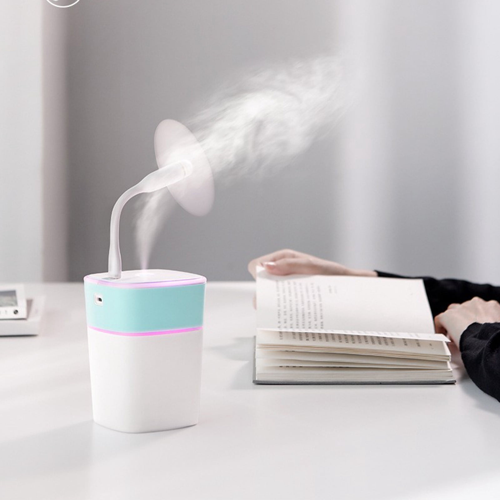 IFNWSV Bonsai Grass Humidifier USB Home Desktop Office Mini Four in One ...