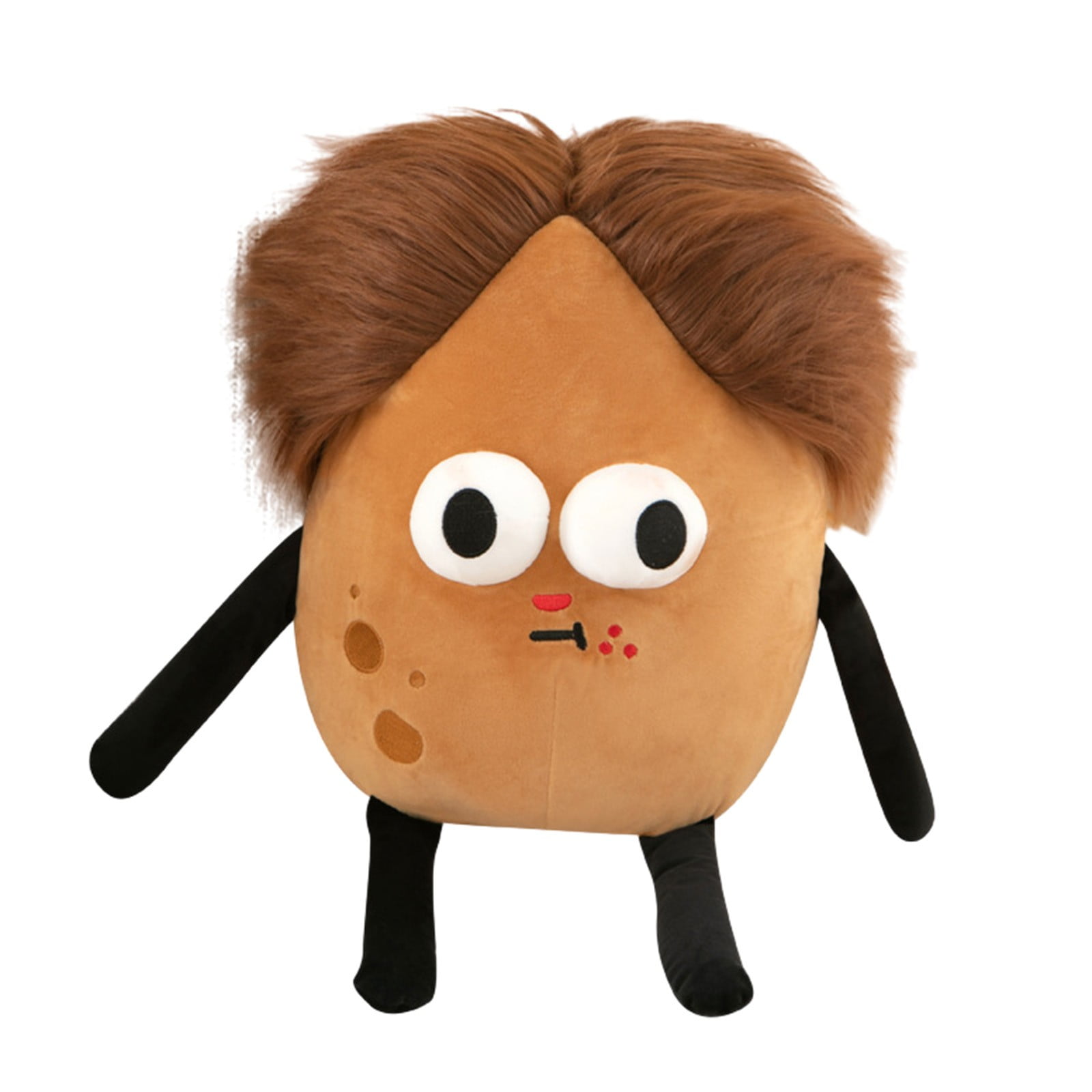 IFNWSV Explode Hairy Potato Plush Toys, Ugly Cute Plush Dolls, Funny ...