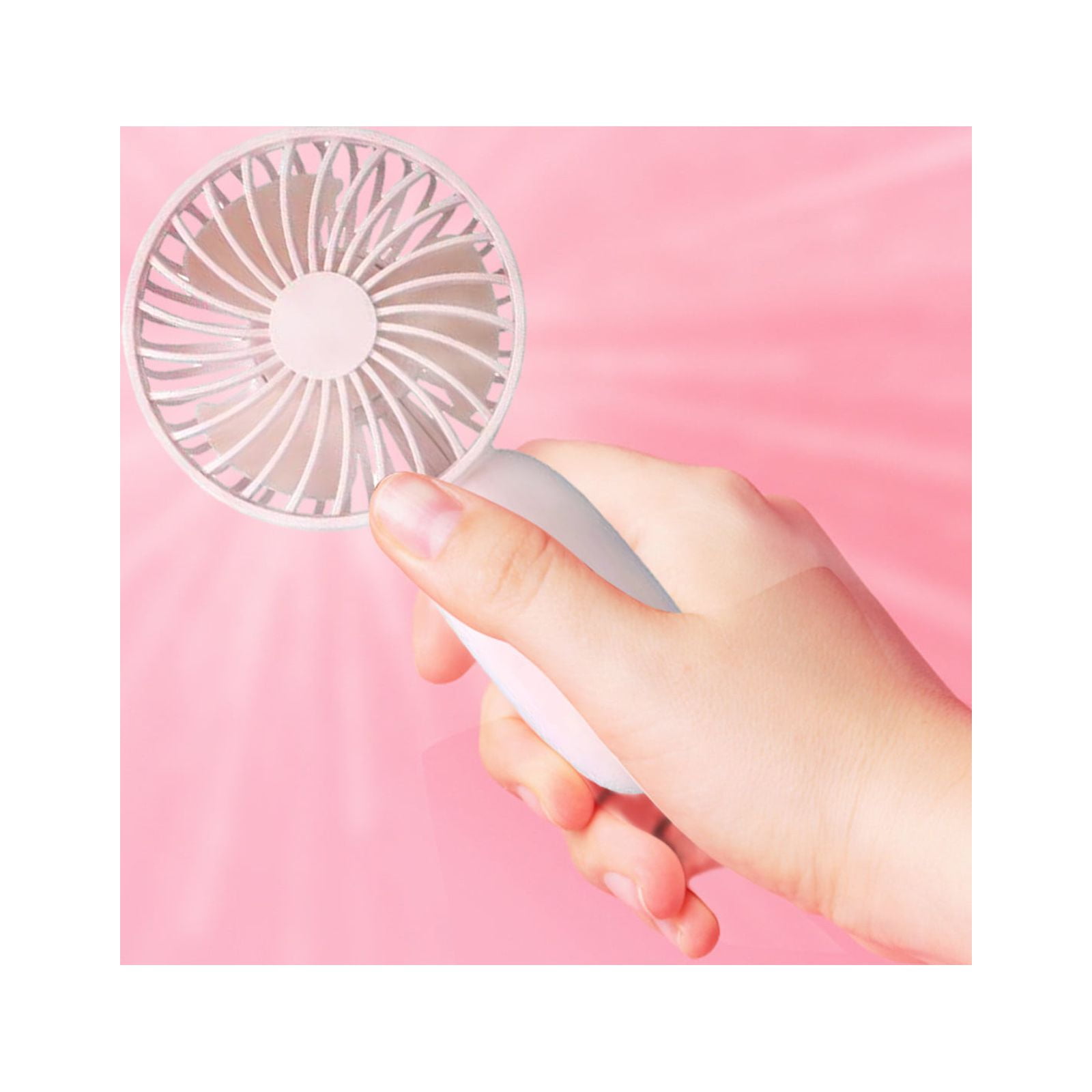 IFNWSV Mini Handheld Fan Small Fan with 3-Speed Portable Battery ...