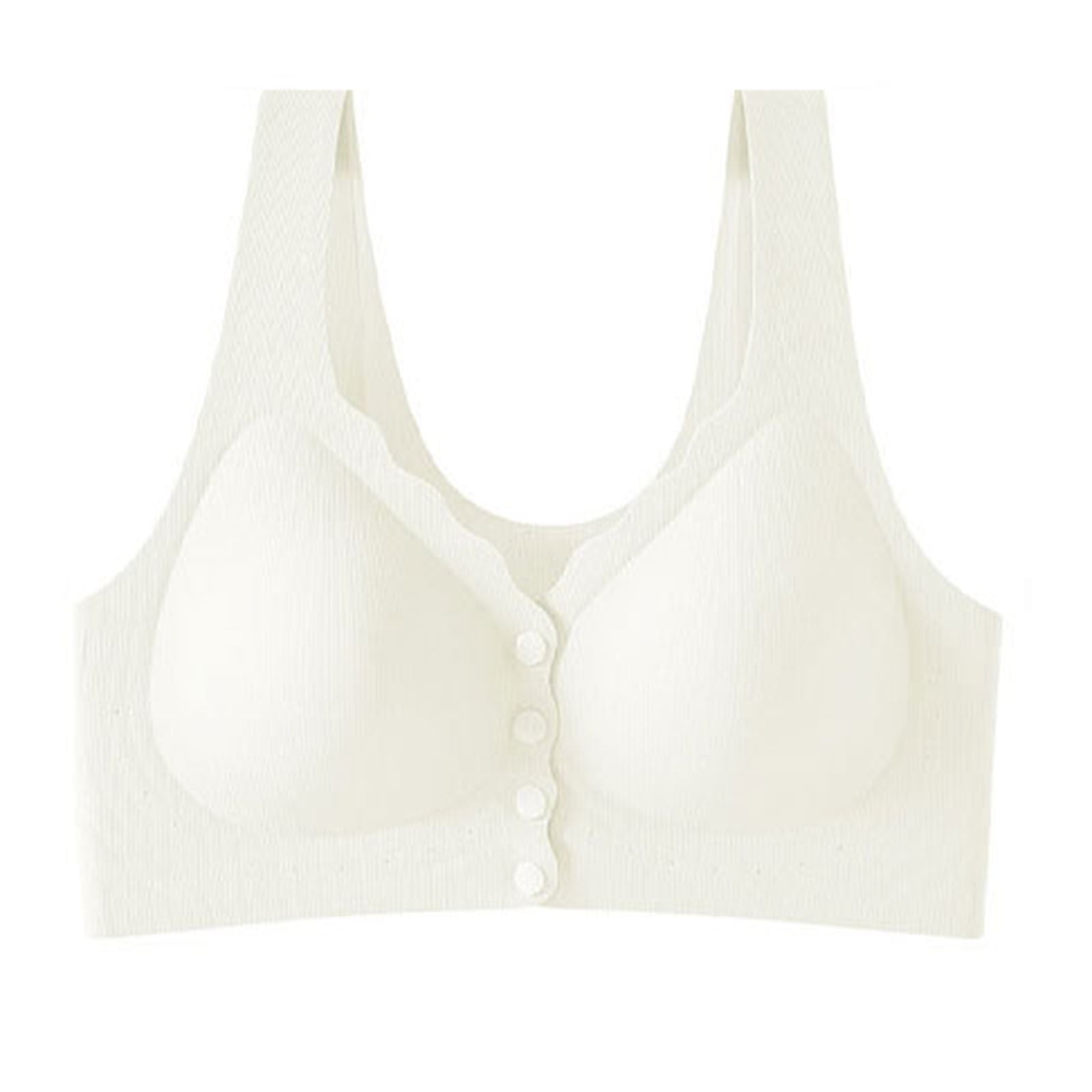 IFNWSV Plus Size Comfort Bra for Women, Wireless Thin Bra with Lace ...