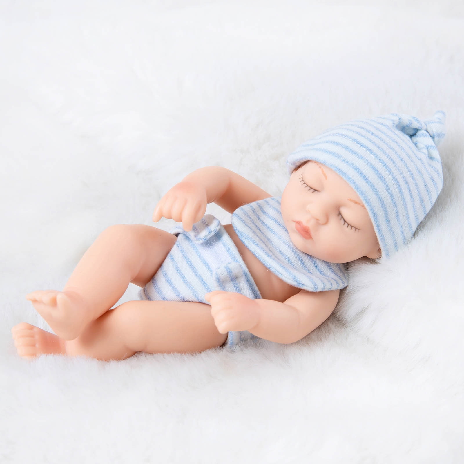 IFNWSV Reborn Doll 7Inch Realistic Newborn Baby Dolls Real Life ...