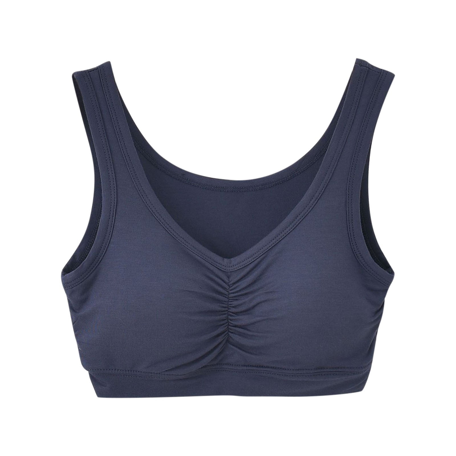 IFNWSV Seamless Comfort Bra for Women Wireless Removable Pads Cloud ...