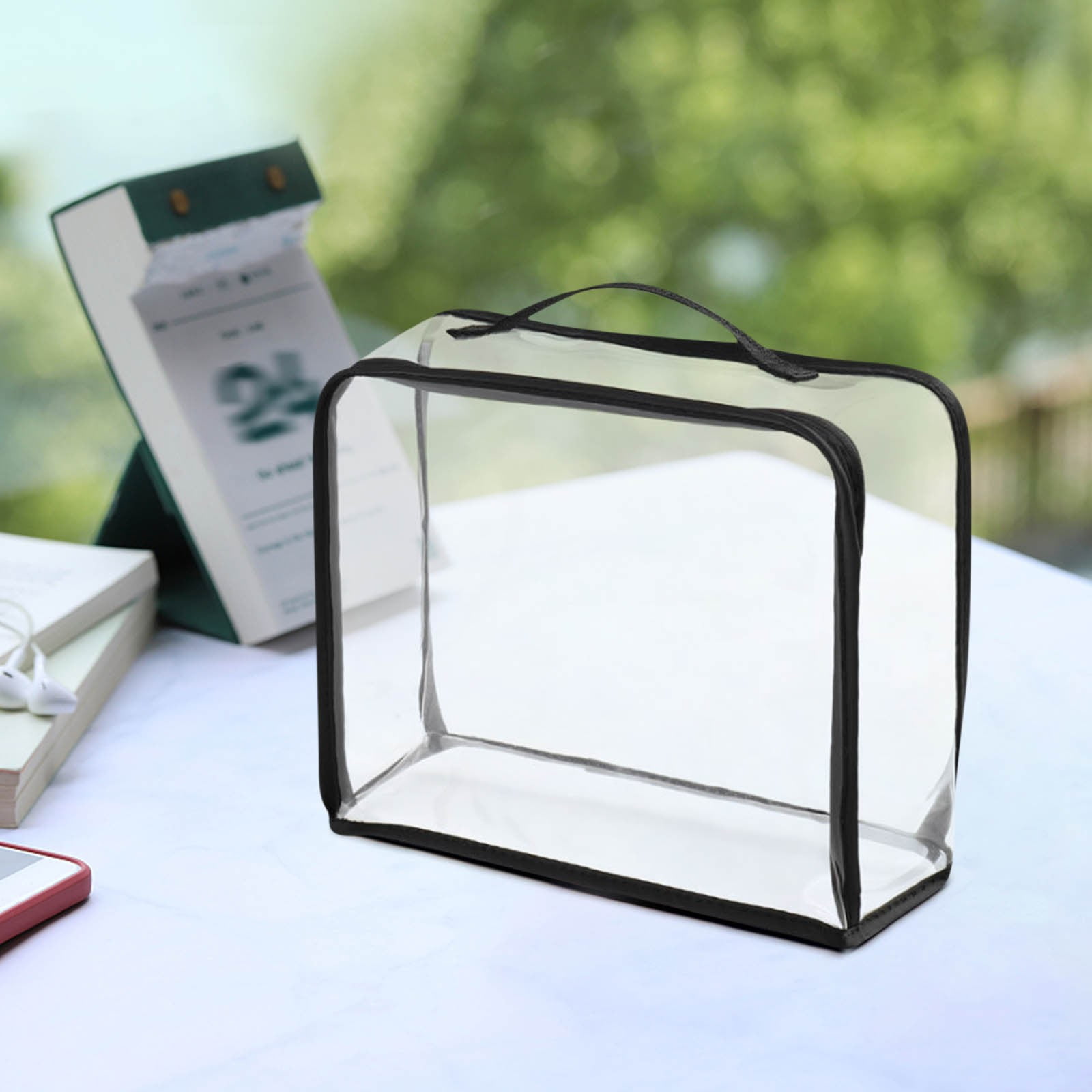 IFNWSV Transparent Large Capacity Bag Storage Bag Visual Bag Organizing ...
