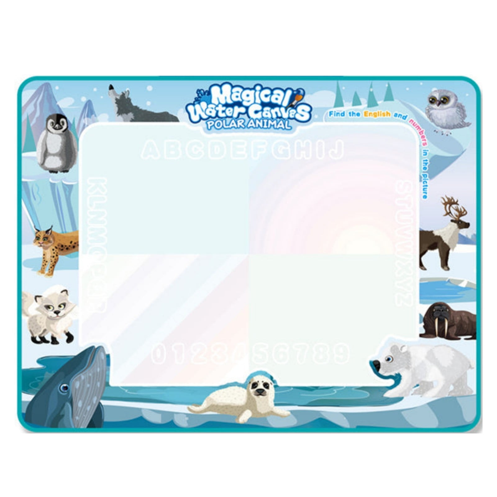 IFNWSV Water Doodle Mat, Magic Color Mat Kids Toys Water Drawing Mat ...