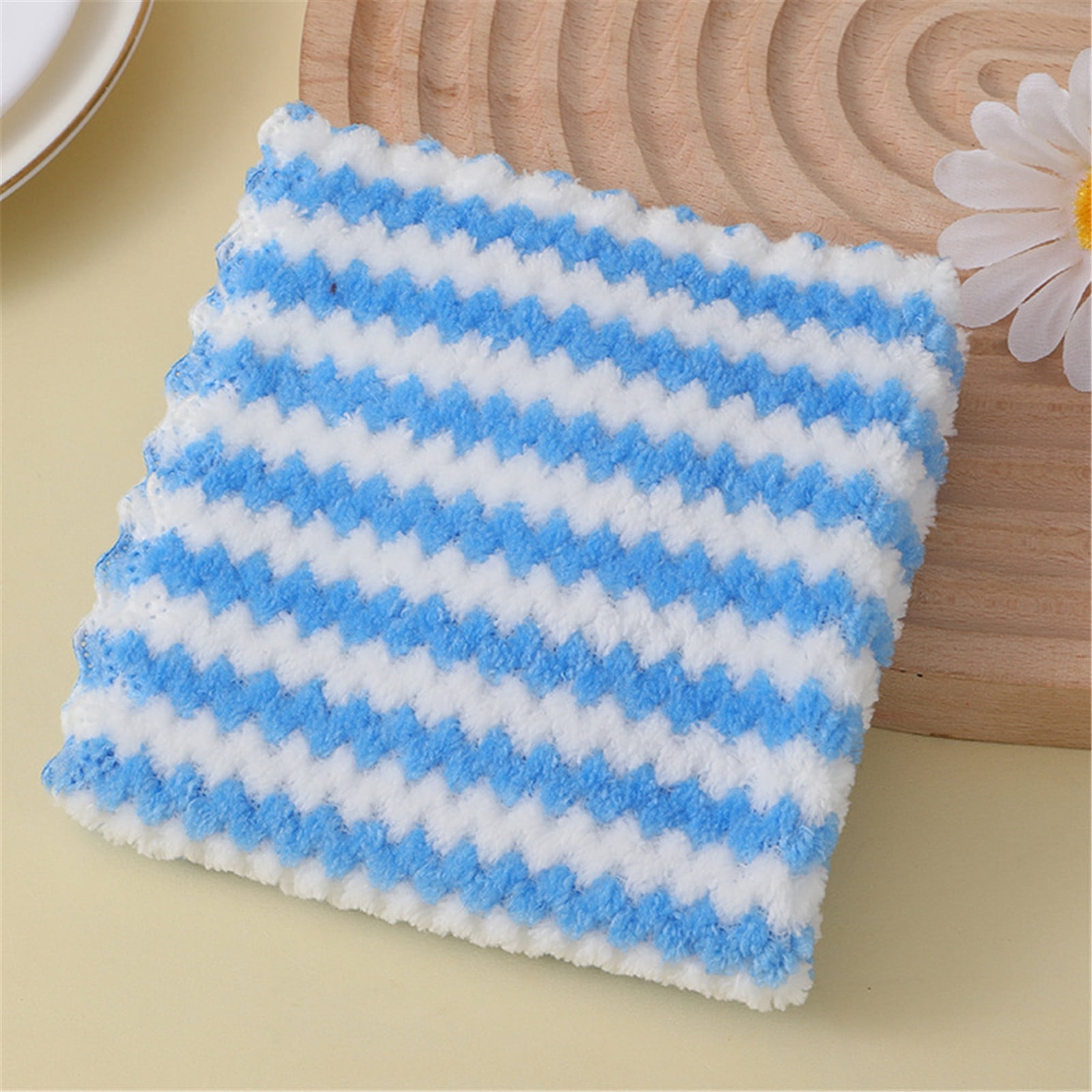 IFNWSV Water Ripple Velvet Cloth Super Absorbent and Thickened ...