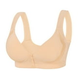 IFNWSV Wireless Comfort Bra for Women Leopard Print Front Hook Full ...