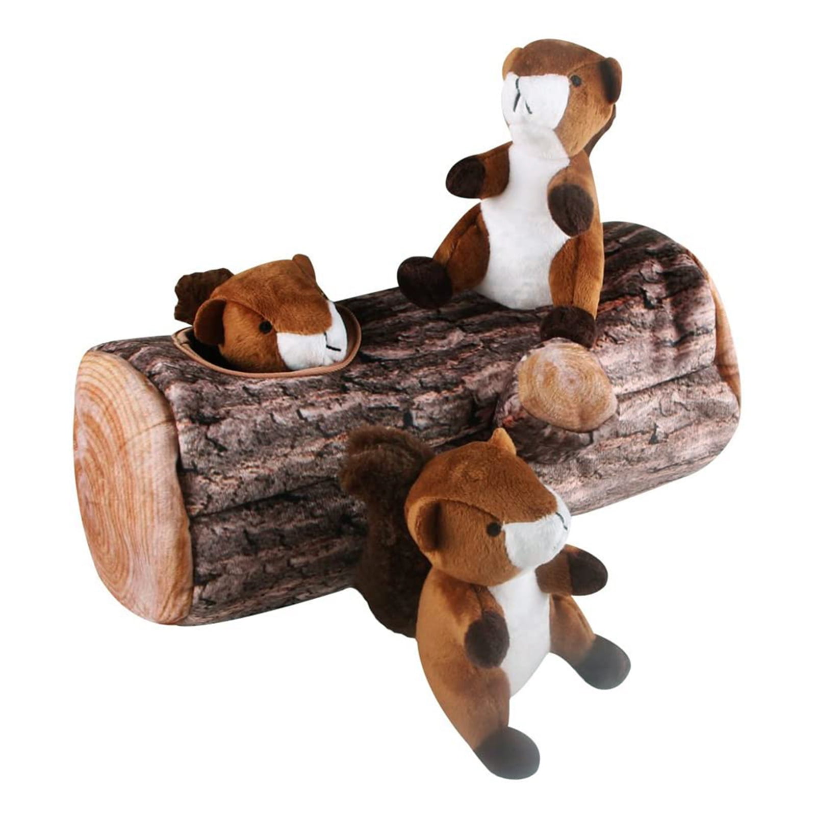 IFOYO Xmas Hide and Seek Dog Toys, Squeaky Tree Puzzle for Small to ...