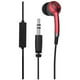 IFROGZ EarPollution Plugz with Mic - Red - Walmart.com