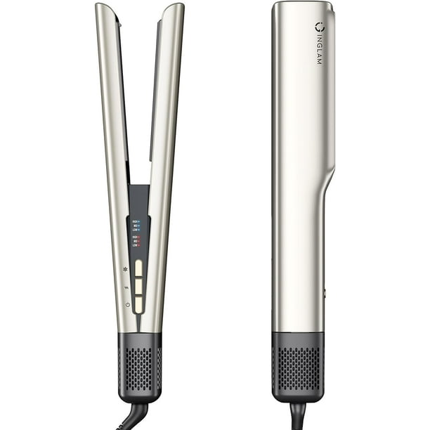 IG INGLAM Air Straightener - Advanced One-Step High-Speed Airflow Hair ...