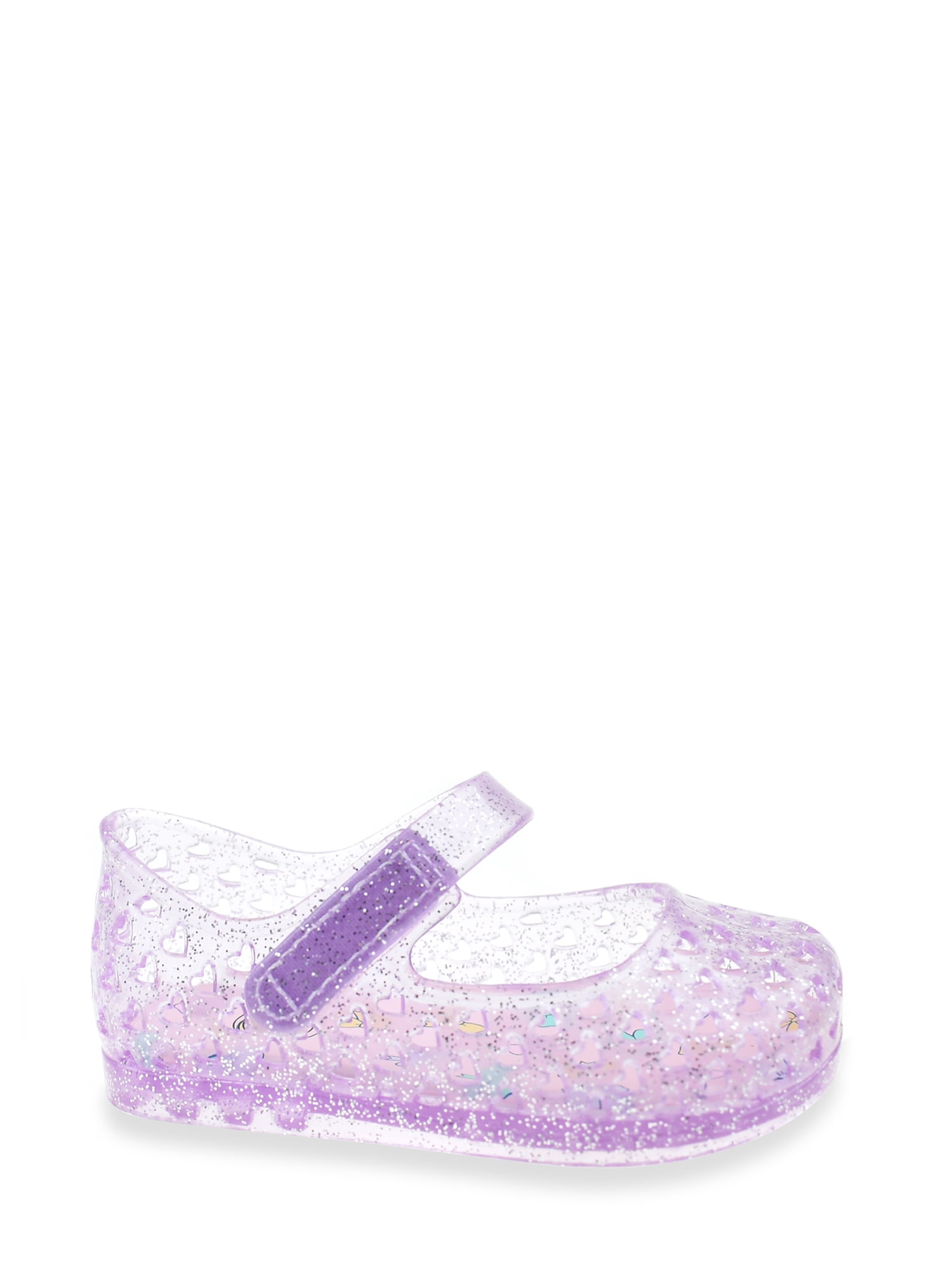 Wonder Nation Baby and Toddler Girls Mary Jane Jelly Shoes - Walmart.com