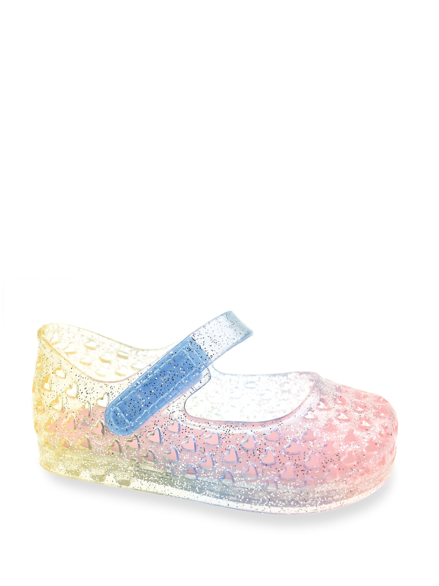 Wonder Nation Baby and Toddler Girls Mary Jane Jelly Shoes - Walmart.com