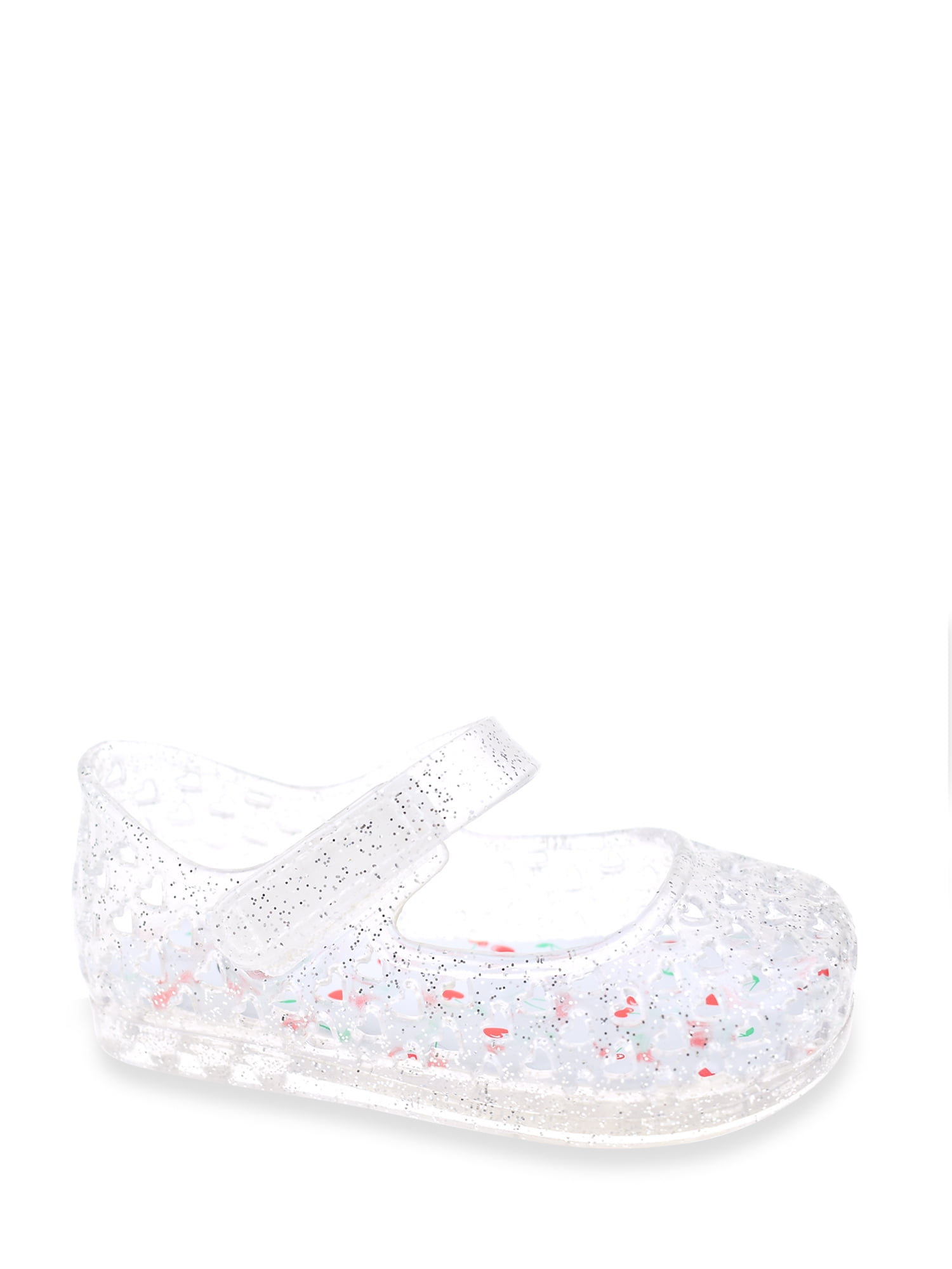 Wonder Nation Baby Girls Mary Jane Jelly Shoes - Walmart.com