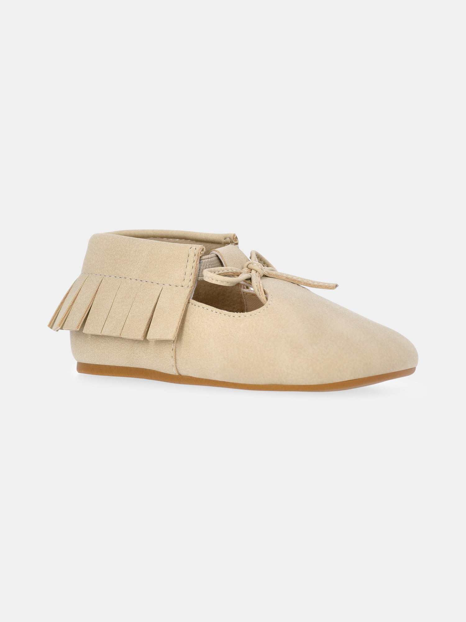 Wonder Nation Baby Girls Moccasin Shoes - Walmart.com