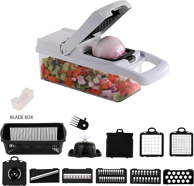 IGC Royal HercuCut Blade All-in-One Vegetable Chopper and Spiralizer ...