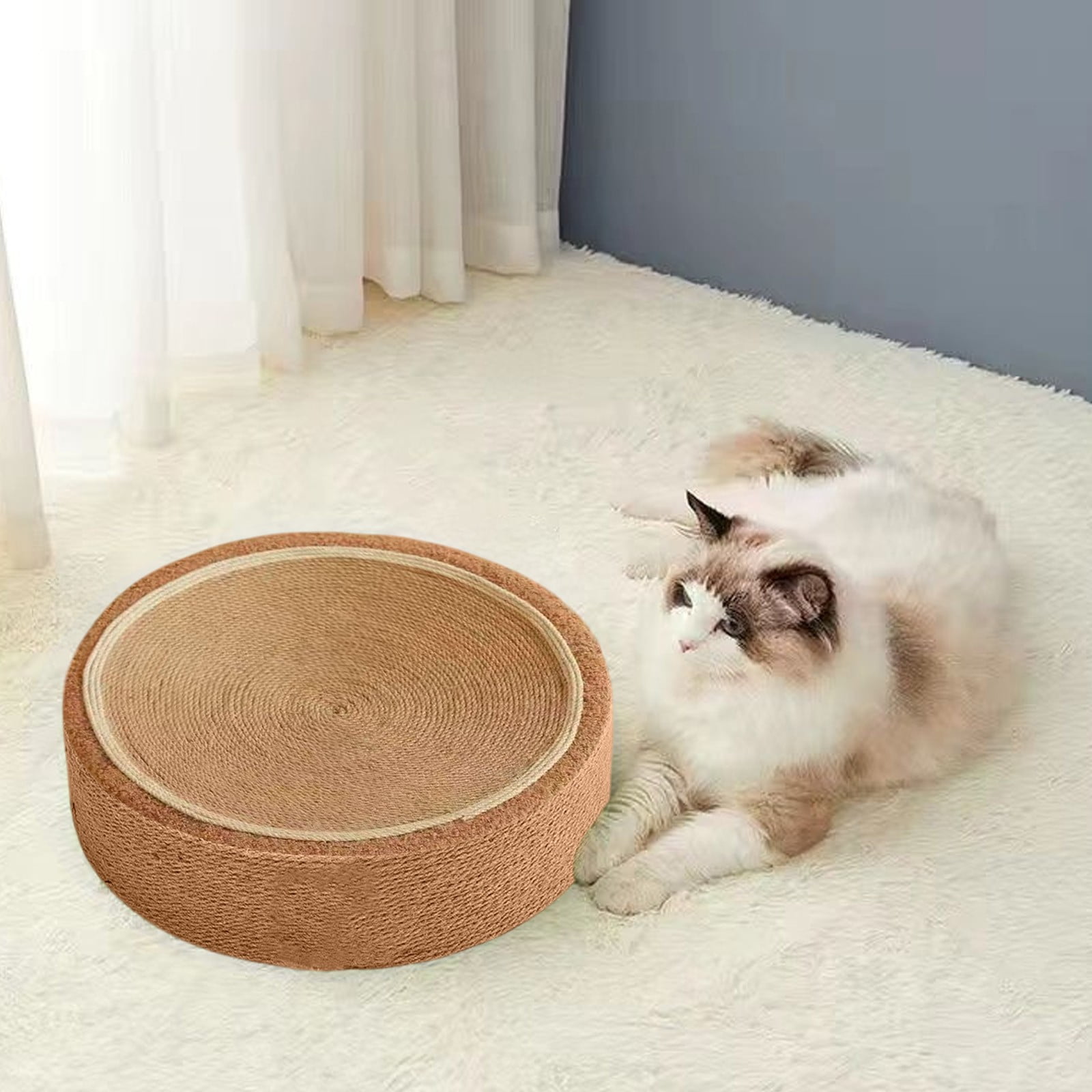 IGEED 15.7inch Cat Scratchers for Indoor Cats,Durables Corrugated ...