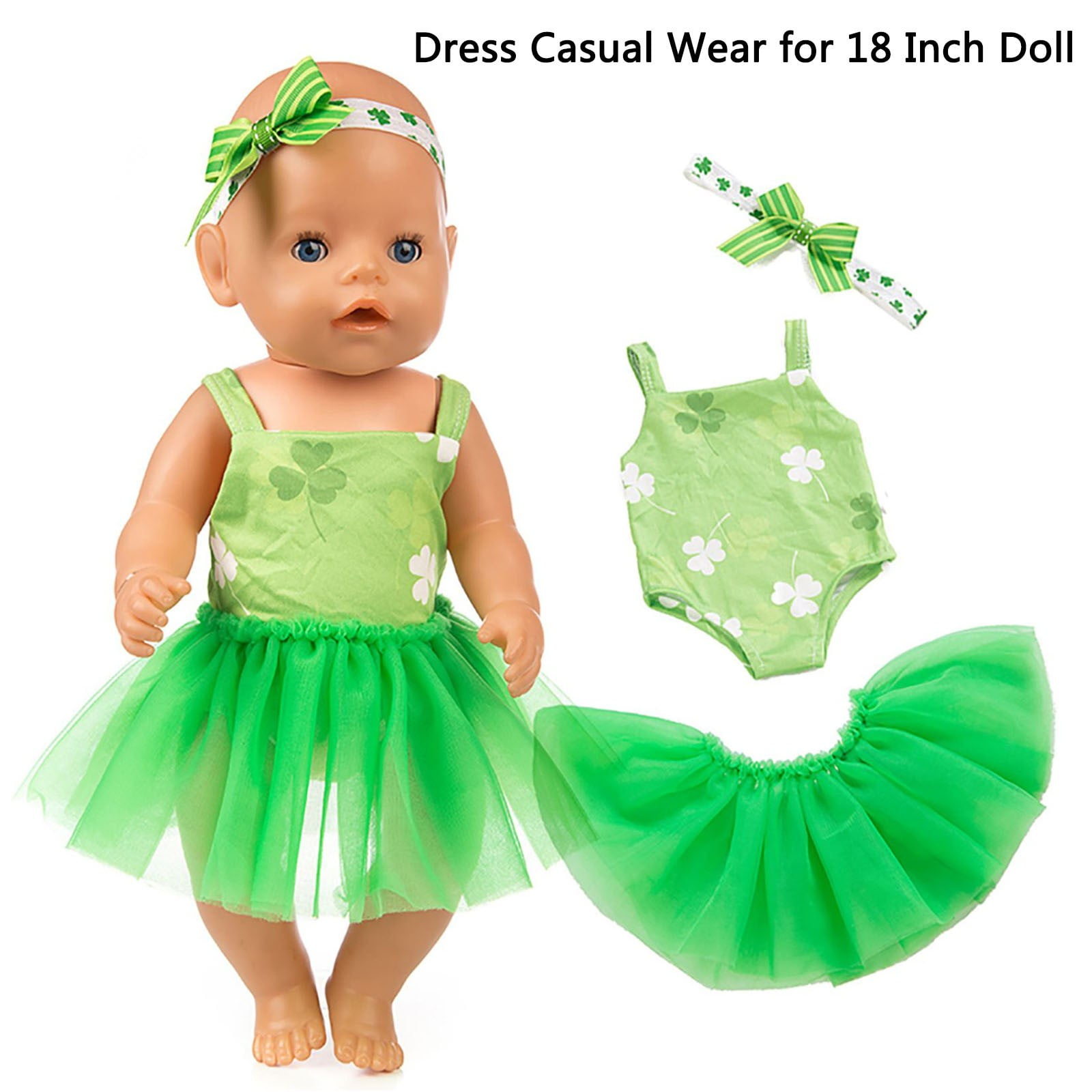 IGEED 18 Inch Doll Clothes Outfit Children's Toys Doll Accessory and ...