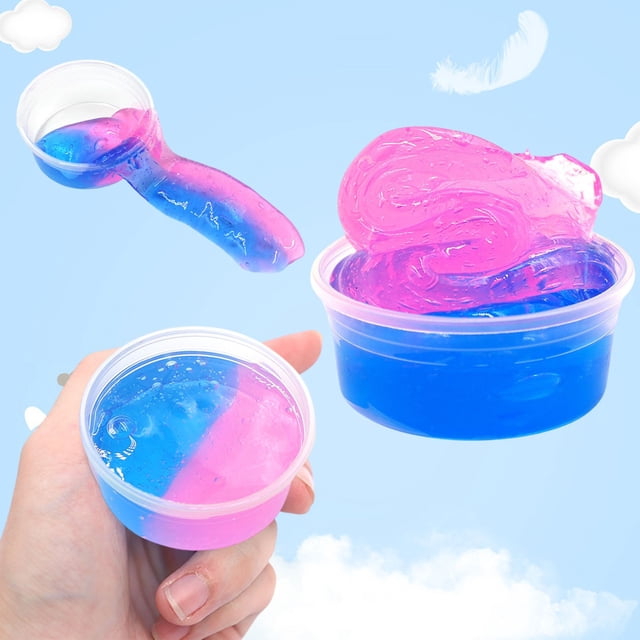 IGEED Fruit Scented Crystal Slime Kit 1.7oz with Tools DIY Modeling ...