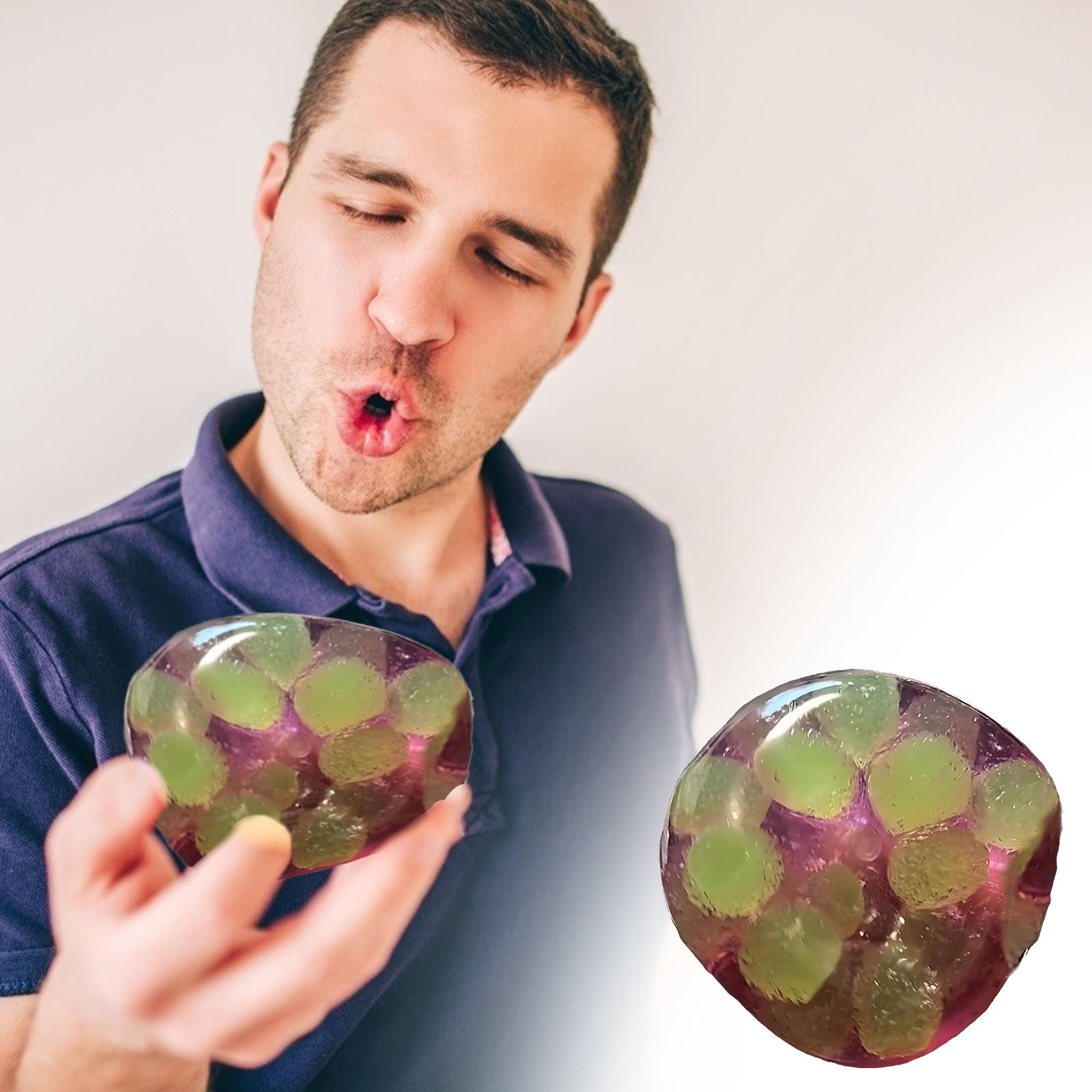IGEED Green Grape Squeeze Squishy Ball,Squishy Stress Balls for Adults ...