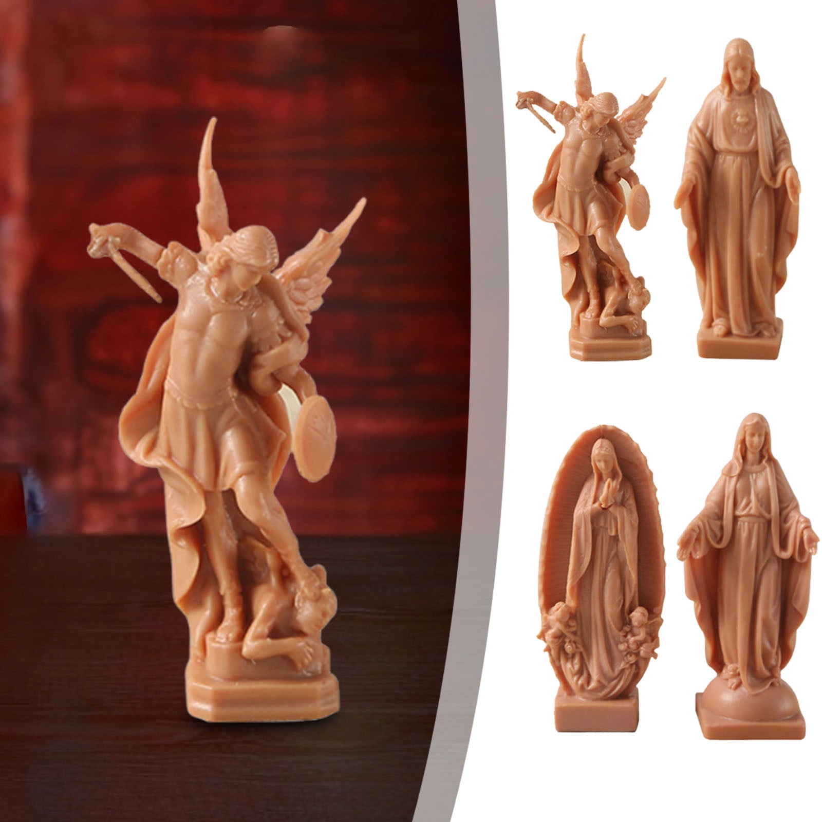 IGEED Sacred Religious Garden Resin Statue,Handcrafted Religious ...