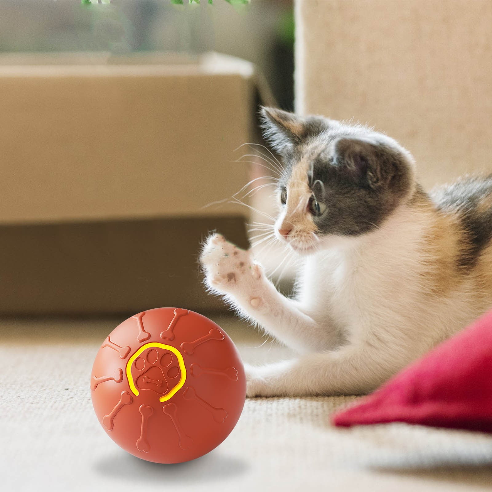 IGEED Smart Jumping Ball for Dogs,Smart Jumping Ball Dog Toy,Shaky ...