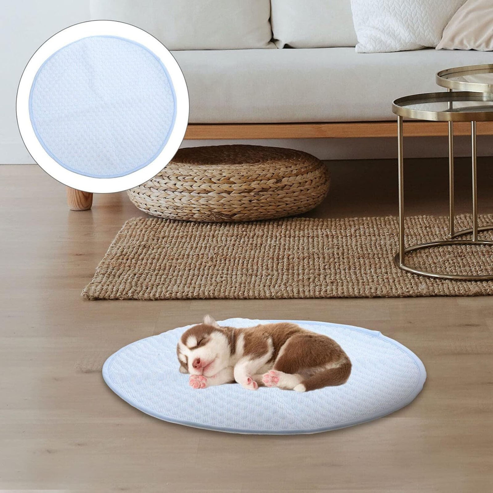 IGEED Summer Cooling Mat for Pets,Ice Silk Cooling Mat for Cats Dogs ...