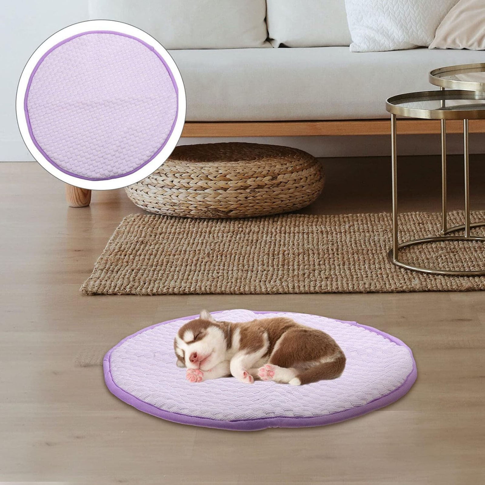 IGEED Summer Cooling Mat for Pets,Ice Silk Cooling Mat for Cats Dogs ...