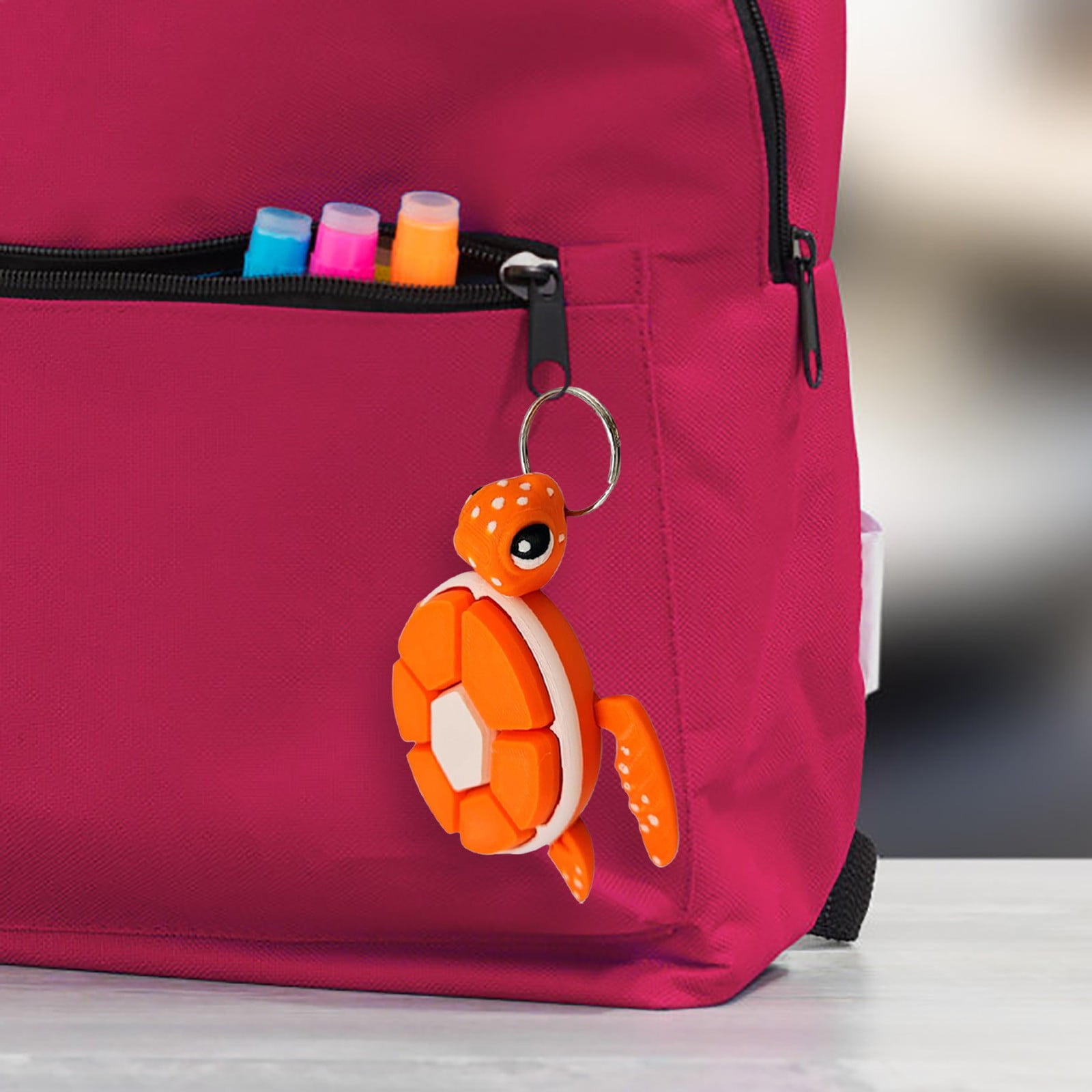 IGEED Turtle Fidget Clicker,Desk Accessory and Keychains for Teens and ...