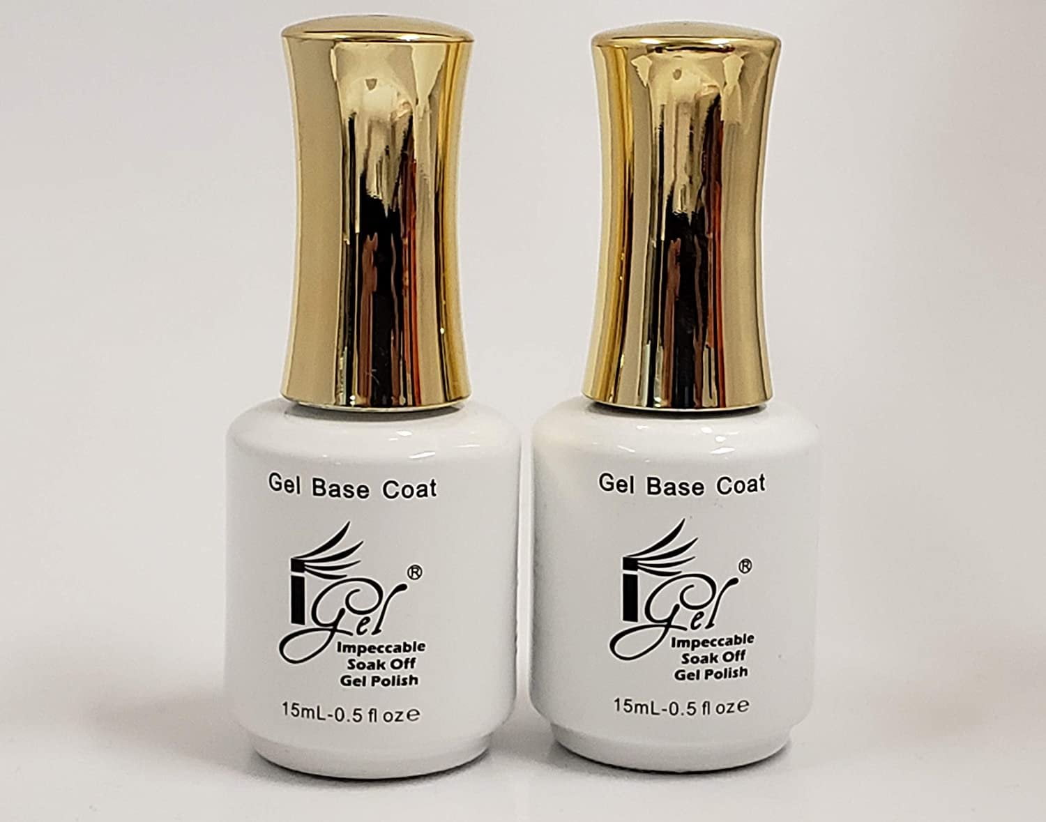 IGEL Impeccable Gel Soak Off Base Coat 0.5 oz 2 Packs - Walmart.com