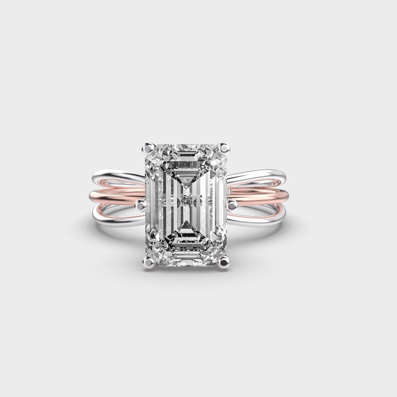 IGI Certified 1 Carat Beautiful Lab Grown Diamond Anniversary Ring for ...