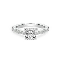 IGI Certified 3 Carat Radiant Shape Lab Grown Diamond Engagement Ring ...