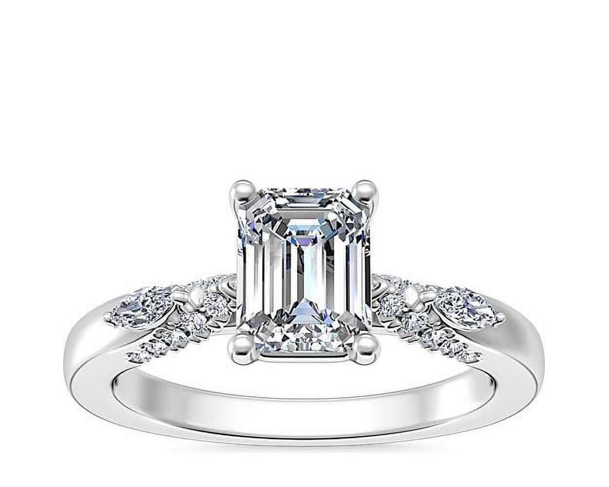 IGI Certified 2.20 Ct Solitiare Unique Emerald Cut Lab Grown Diamond ...