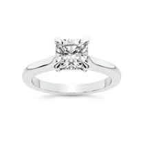 IGI Certified 3 Carat Cushion Shape Lab Grown Diamond Engagement Ring ...