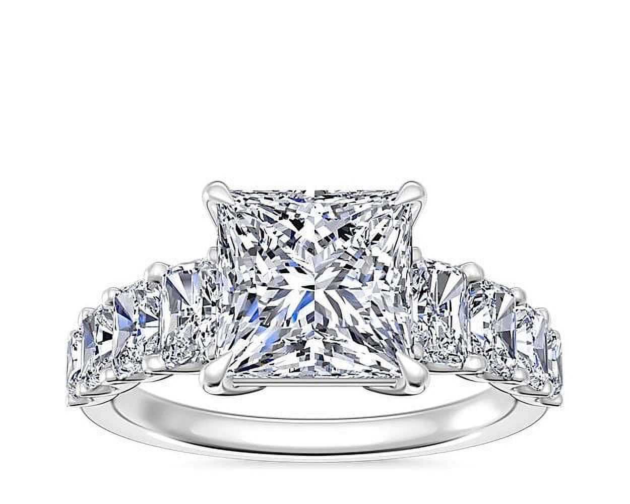 IGI Certified 3.00 Ct Fine Princess Cut Lab Grown Diamond (E/VVS2 ...