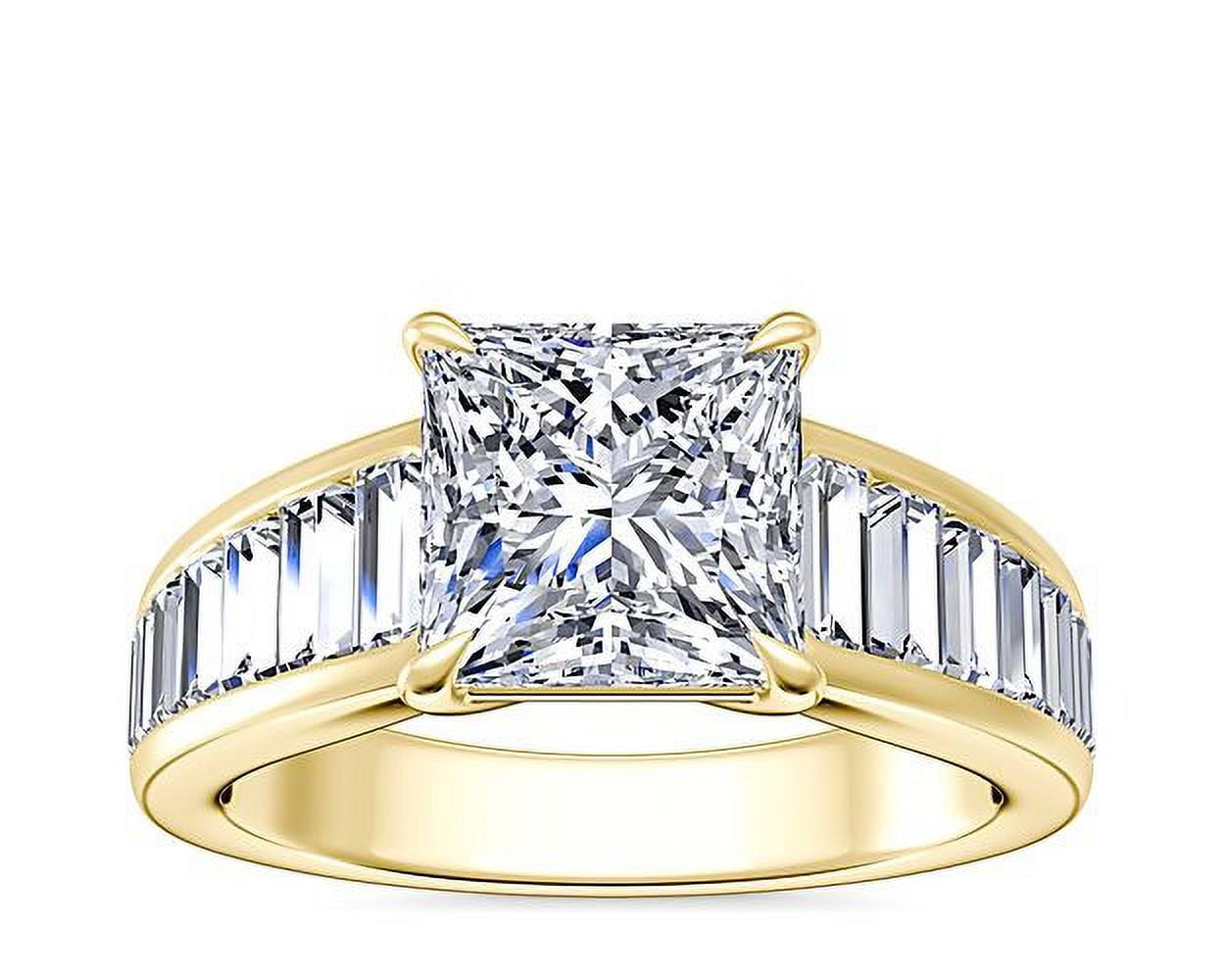 IGI Certified 3.00 Ct Fine Princess Cut Lab Grown Diamond (E/VVS2 ...