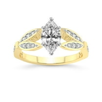 1 Carat IGI Certified Oval Shape Lab Grown Diamond Engagement Ring ...
